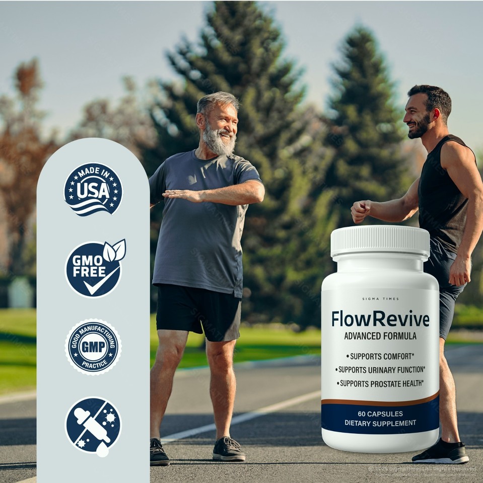 FlowRevive Capsules, Official Flow Revive Prostate Health Supplement ...