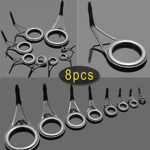 Oval Eye Ceramic Ring Tackle Box Accessories Fishing Rod Guide Tip Repair Kit | eBay Australia