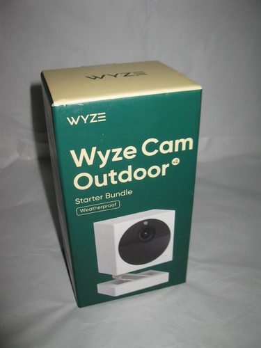 Wyze Outdoor Cam V2 1080p Wireless Smart Home IP Camera Starter Bundle ...