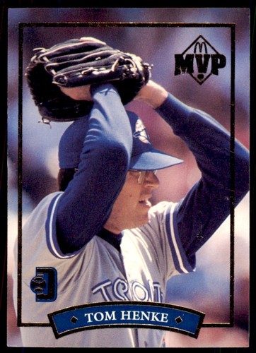 1992 Donruss MVP Tom Henke Baseball Cards #5 | eBay