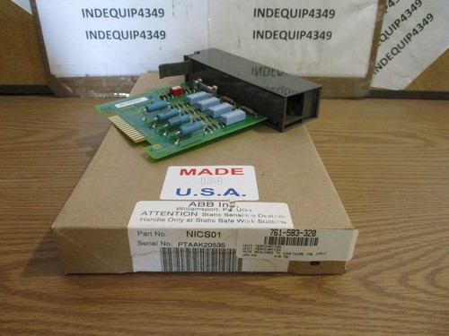 ABB PLC NICS01 WITH ONE YEAR WARRANTY FAST SHIPPING 1PCS NIB | eBay