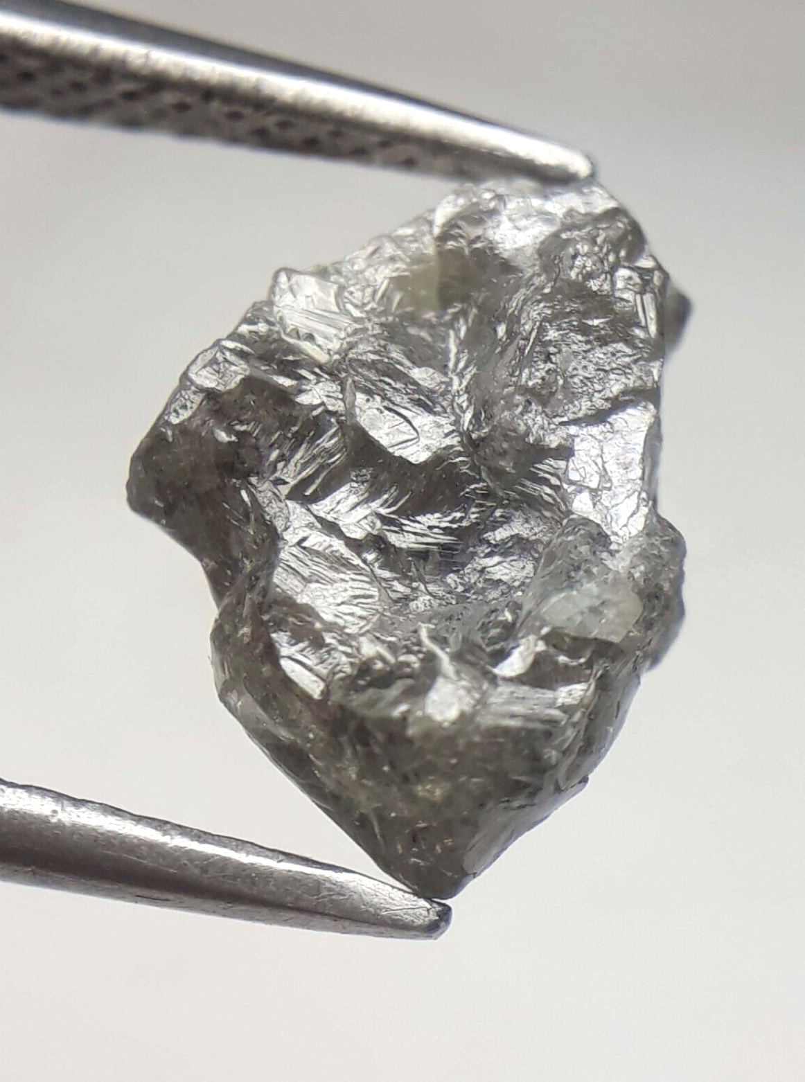 1.90 Ct, Natural Grey Color Rough Diamond Uncut Diamond Natural Raw ...