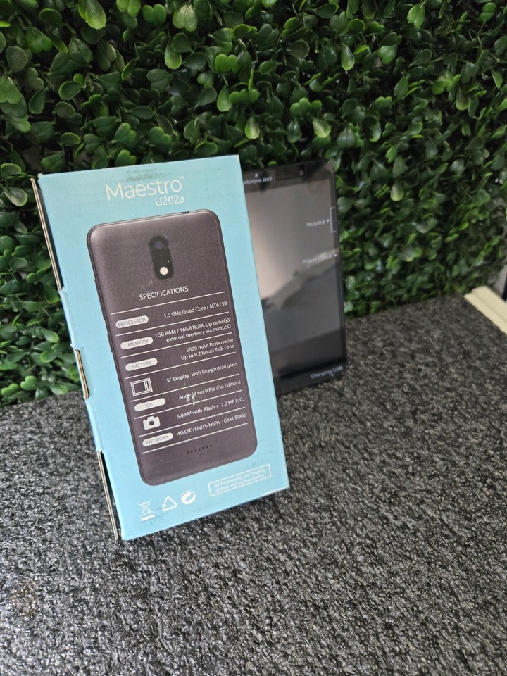 Maestro Model U202AA - 16GB - Black - Brand New - GSM Unlocked - | eBay