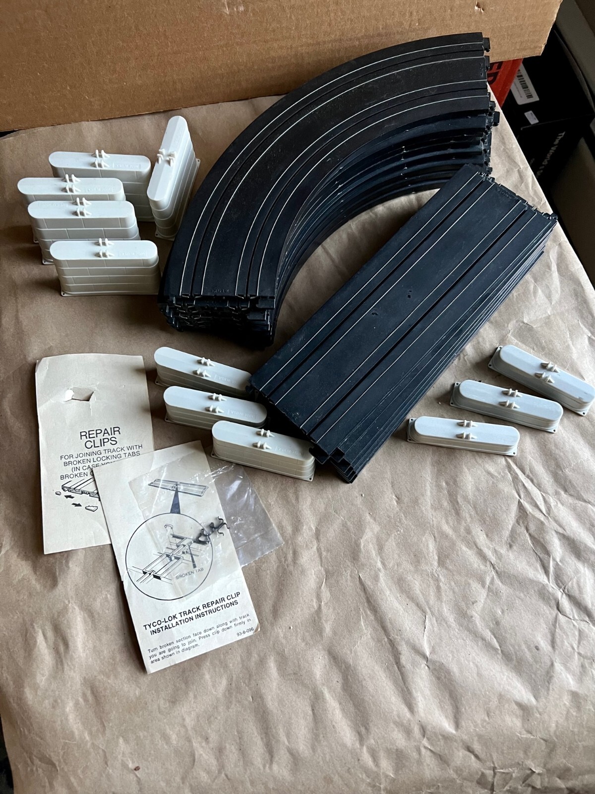 1990s TYCO AFX 1:64 Pretzel Bender Pro Slot Car Track AMX Transformer ...