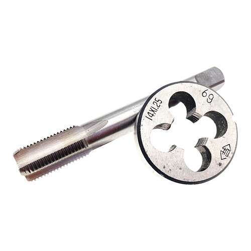 M14 x 1.25 Tap and Die Set RH Right Hand M14x1.25 Thread Tap Die M14x1 ...