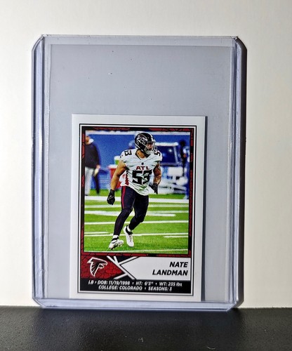 Nate Landman 2024 Panini NFL Sticker #435 Atlanta Falcons | eBay
