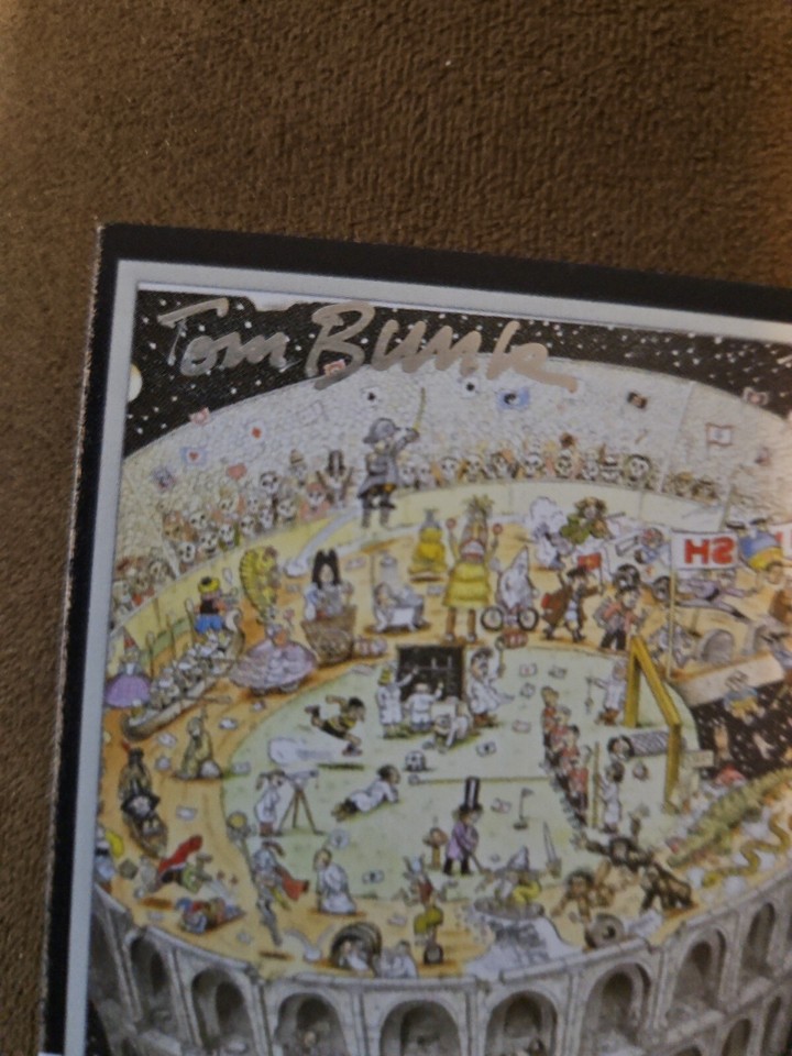 Tom Bunk Custom Signed Card - Artist for Quantoons - Science Education ...