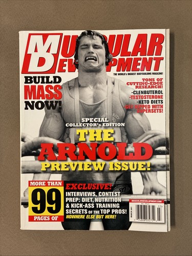 Muscular Development Bodybuilding Magazine / Arnold Schwarzenegger / 03 ...