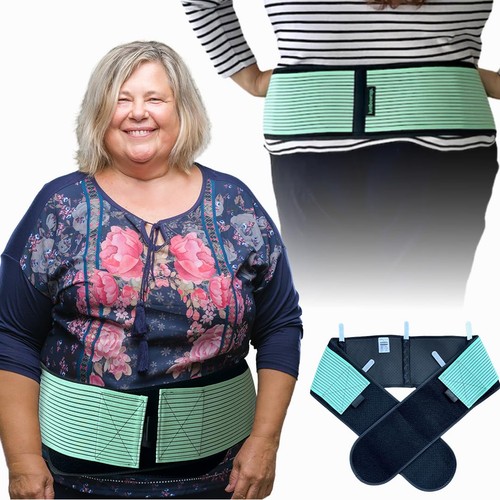 LumboWrap Plus Size Back Support Waist Wrap for Arthritis Sciatica ...