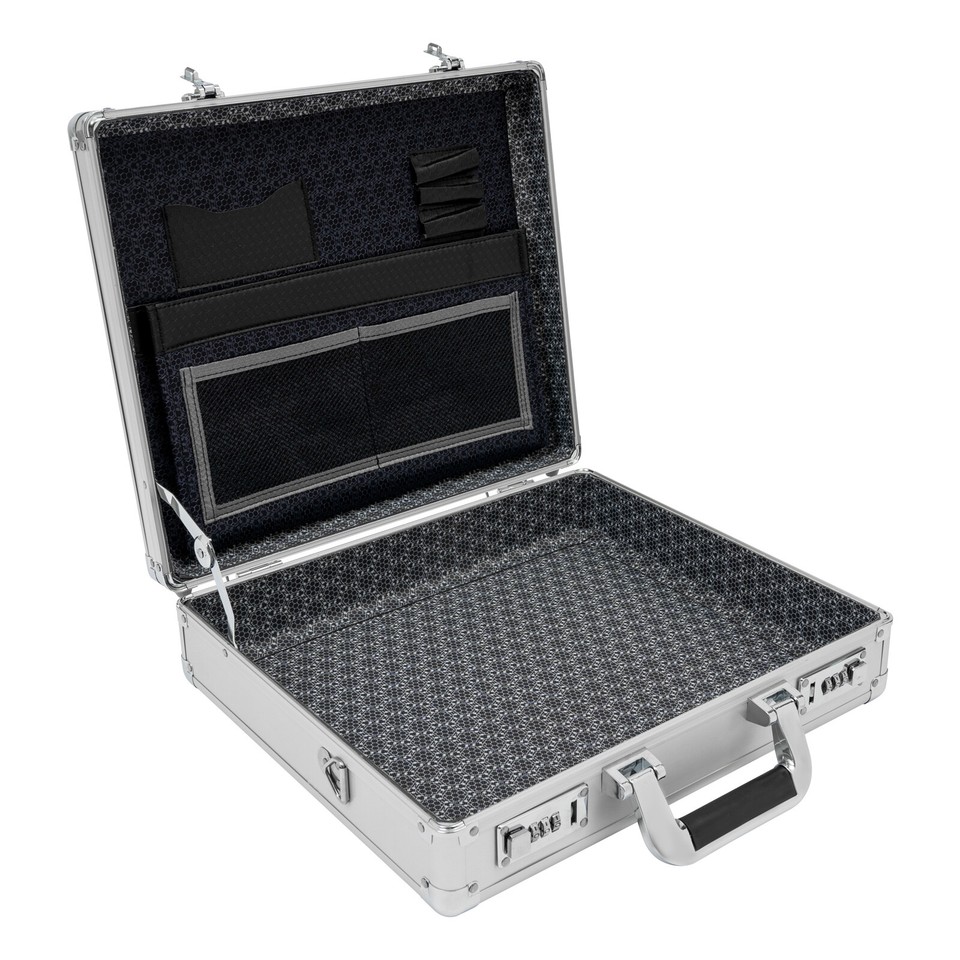 Aluminum Hard Case Big Capacity With Combination Lock Briefcase With ...