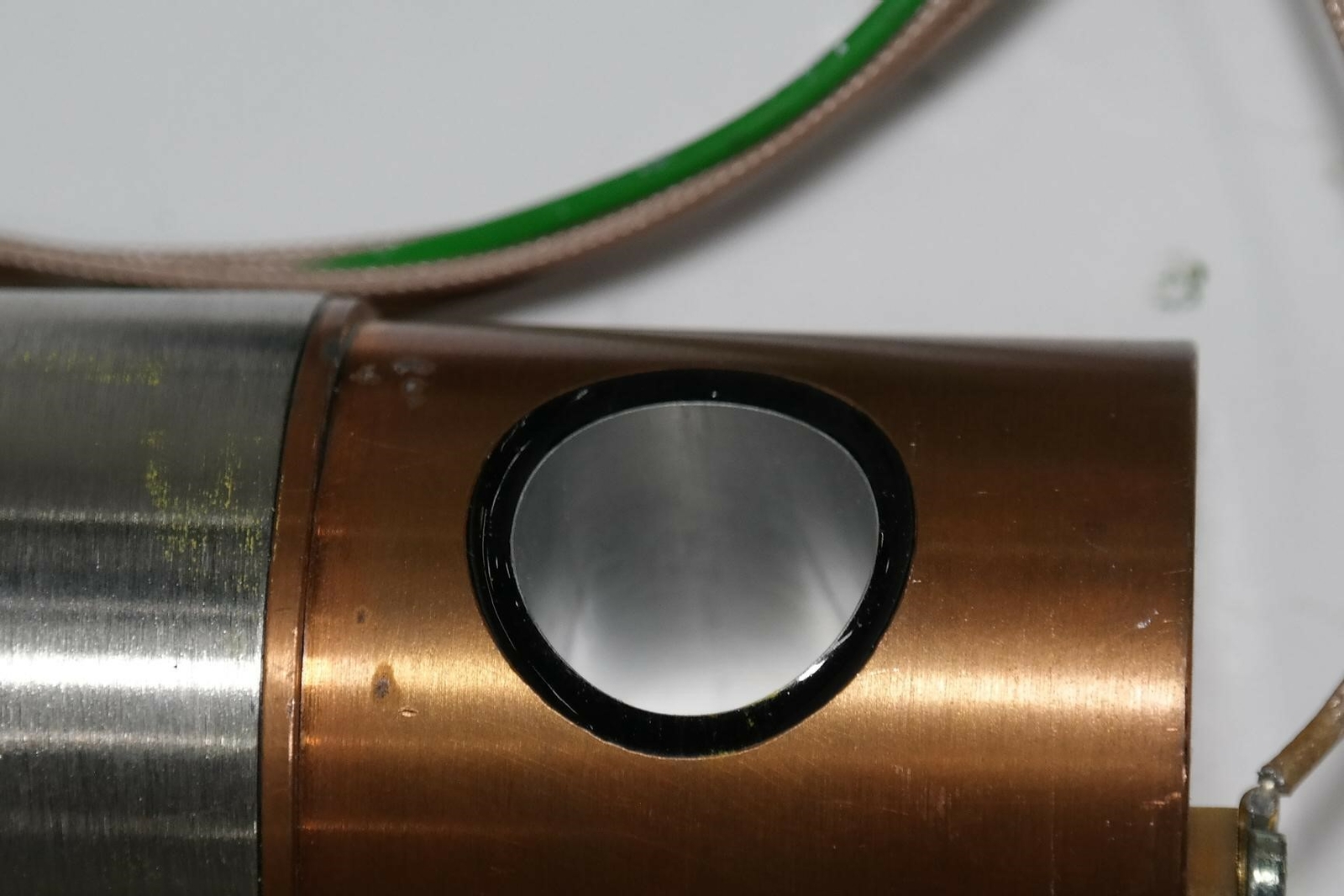 BICRON 1.25MSW1.22/1.5C-X SCINTILLATION GAMMA RADIATION DETECTOR WALLAC ...