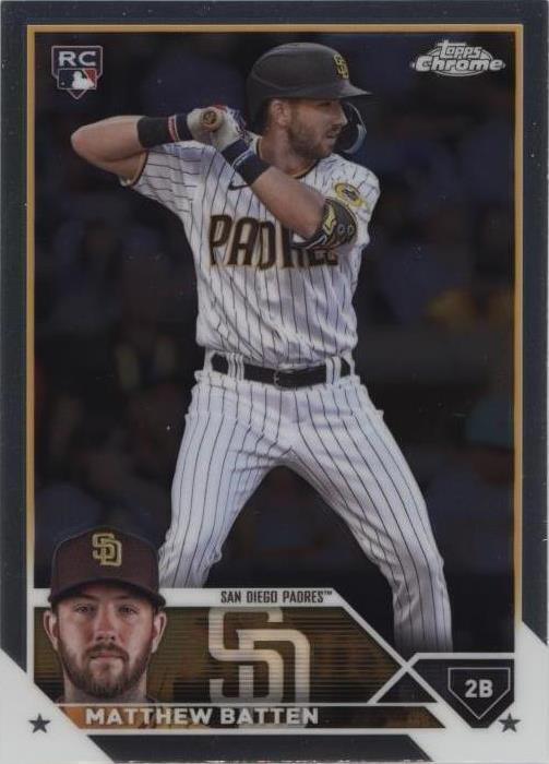 2023 Topps Chrome Update Series - Matthew Batten #USC72 (RC) for sale ...