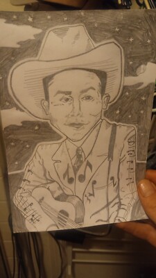 Hank Williams Drawing | eBay