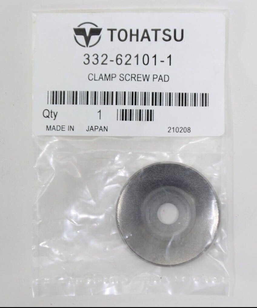 2009 - 2025 Tohatsu 2 - 50 HP Clamp Scraw Pad (THREADED STYLE) 332 ...