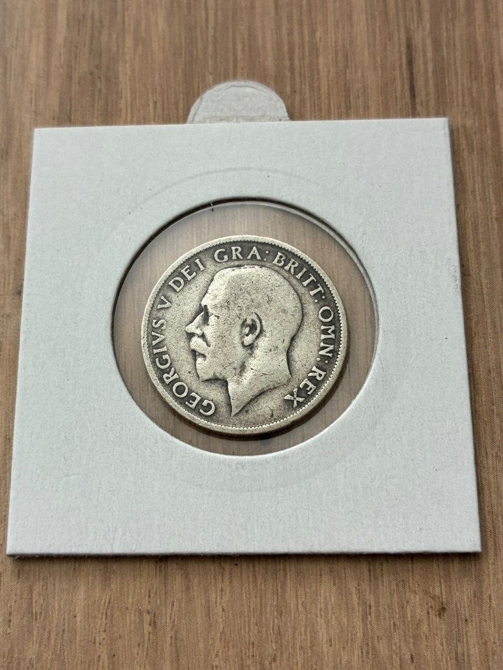 King George V 1919 Silver One Shilling Coin (30837) | eBay UK