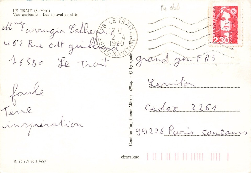 76 LE TRAIT NOUVELLES CITES | eBay UK