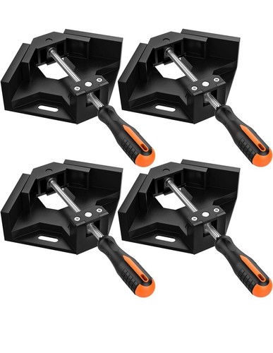 Right Angle Clamp, Housolution [4 PACK] Single Handle 90° Aluminum ...