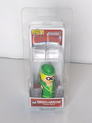 Pin Mate GREEN ARROW 68 Wooden Figure Justice League 2017 NIP | eBay