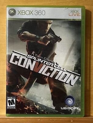 Tom Clancy's Splinter Cell: Conviction (Microsoft Xbox 360) [Disc ...