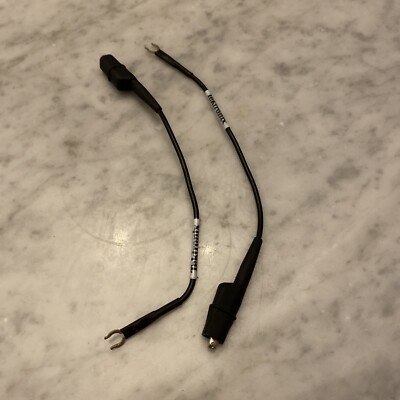 (2) New Tektronix Oscilloscope Scope Probe Ground Lead with Alligator ...