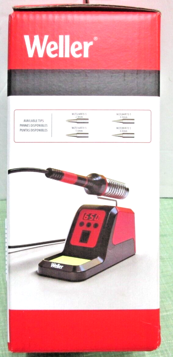 New Weller Digital Soldering Station 70W Precision Iron, WLSKD7012A ...