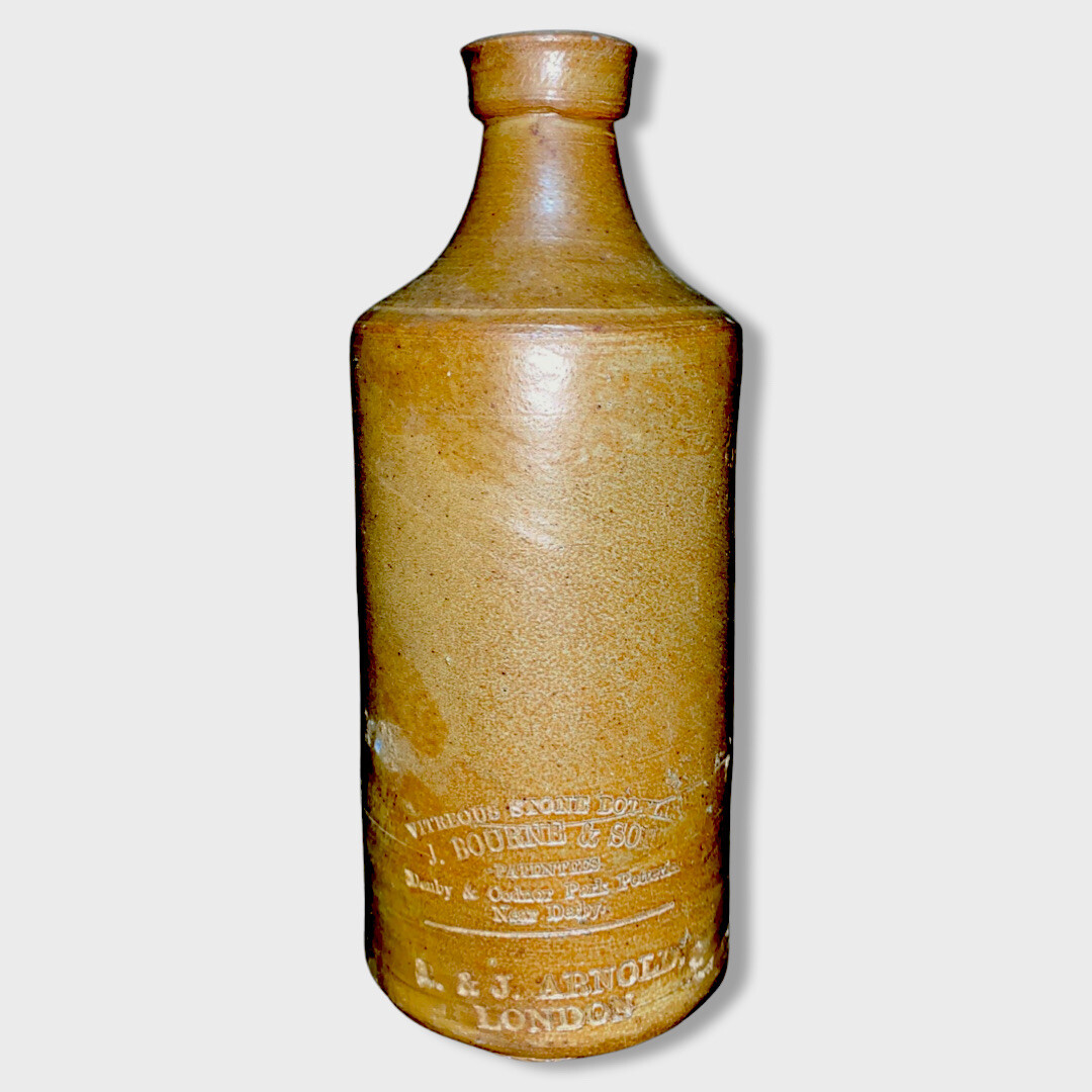 Antique Stone Bottle, By J. Bourne & Son, Patentees Denby Pottery | eBay