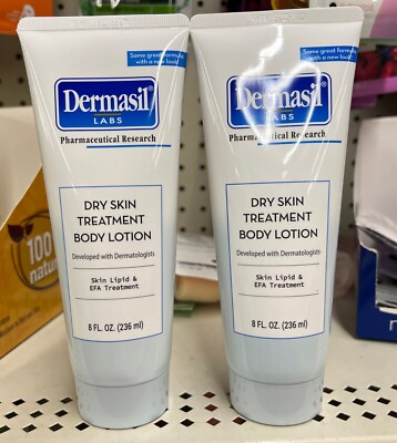 2- Dermasil Dry Skin Treatment 8 oz. Tubes | eBay