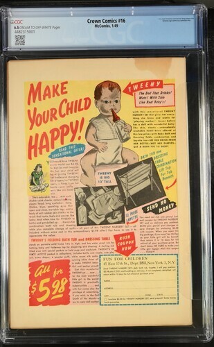 Crown Comics #16 ~ 1949 ~ CGC 6.5 | eBay