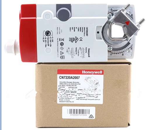 Honeywell CN7220A2007 24V electric regulating switch damper air valve ...