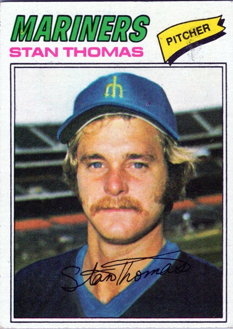 1977 Topps #353 Stan Thomas Seattle Mariners EX | eBay