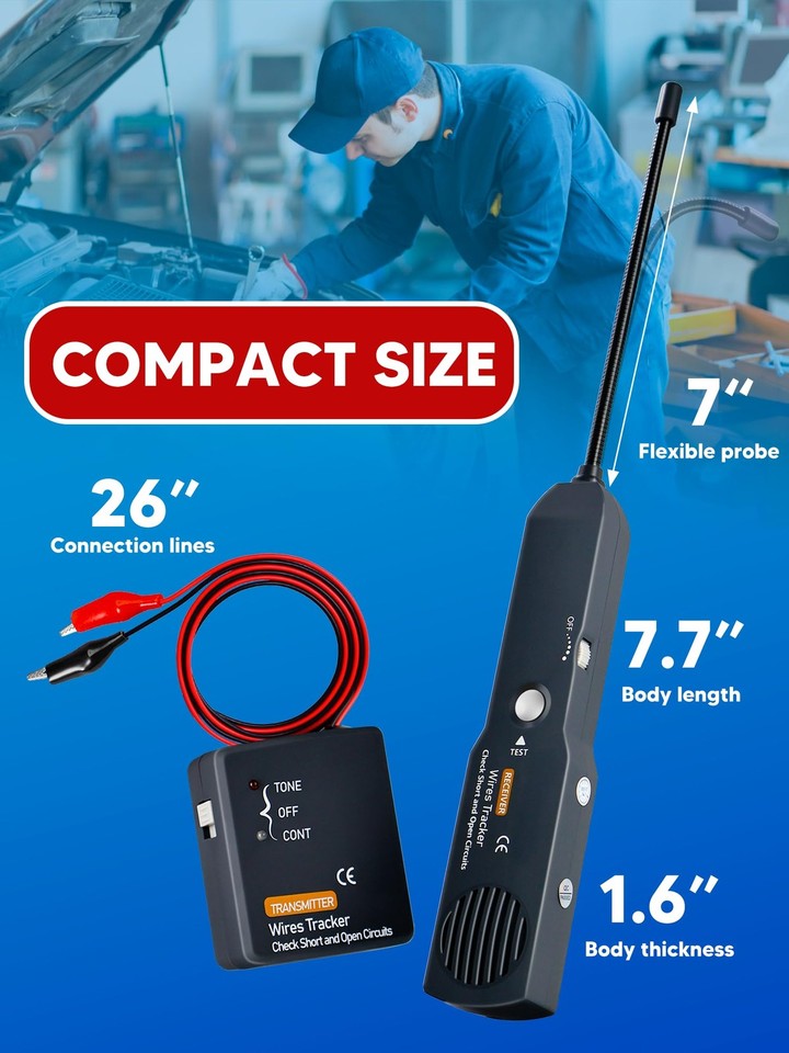 Circuit Tracer, Automotive Short Circuit Finder, Wire Tracer ...