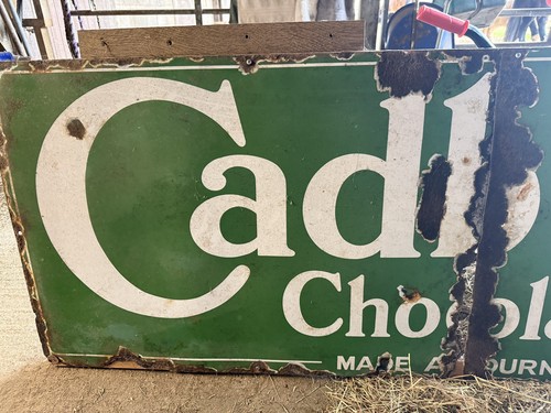 Very old and rare Cadburys vintage enamel sign 1800's | eBay UK