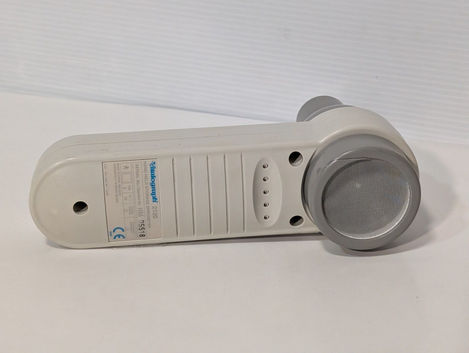 Vitalograph 2120 Handheld Spirometer Handle | Respiratory Medical Tool