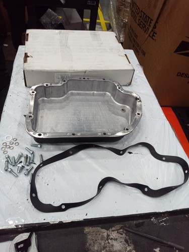 Turbo TH400 Aluminum 2 1/4" Depth Transmission Oil Pan Black Coated For ...