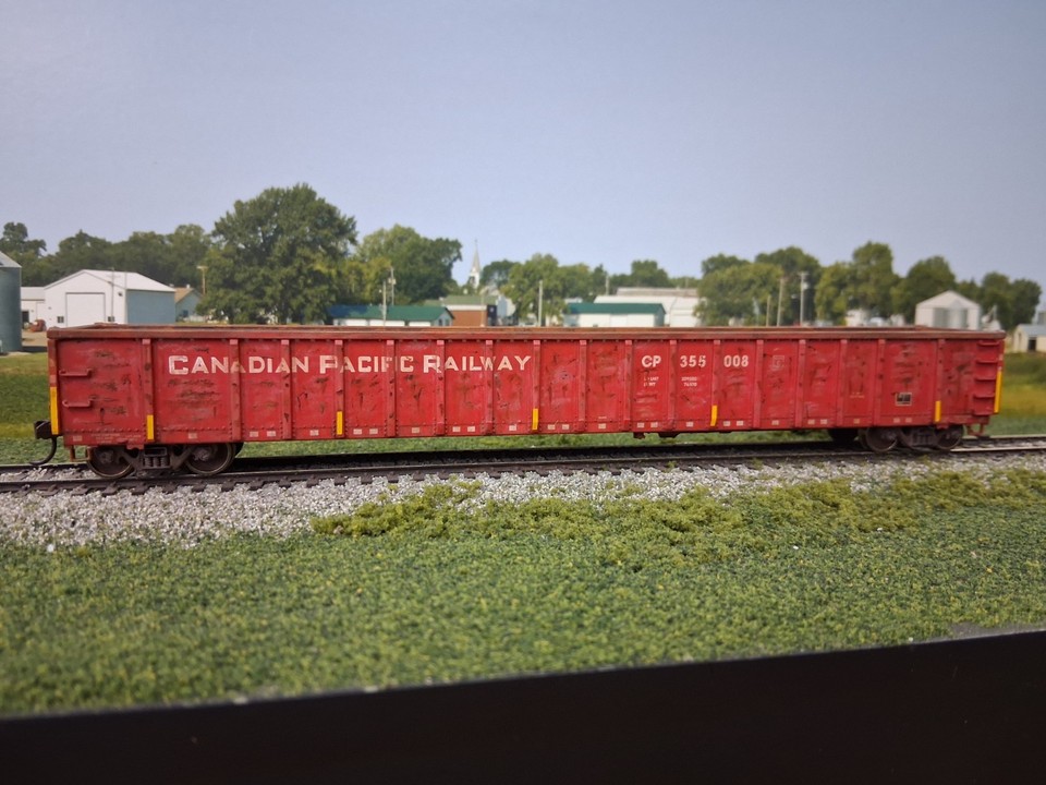 Cpkc Canadian Pacific Weathered Walthers Railgon Gondola Kansas City ...