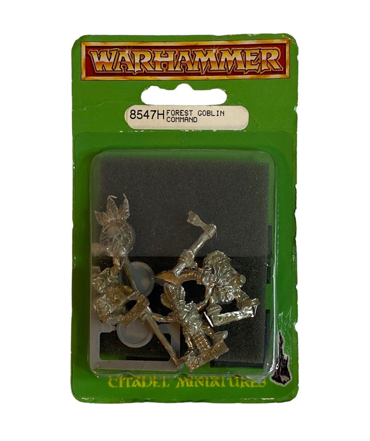 WHFB AOS Citadel FOREST GOBLIN COMMAND 8547H OOP GLOOMSPITE Warhammer ...