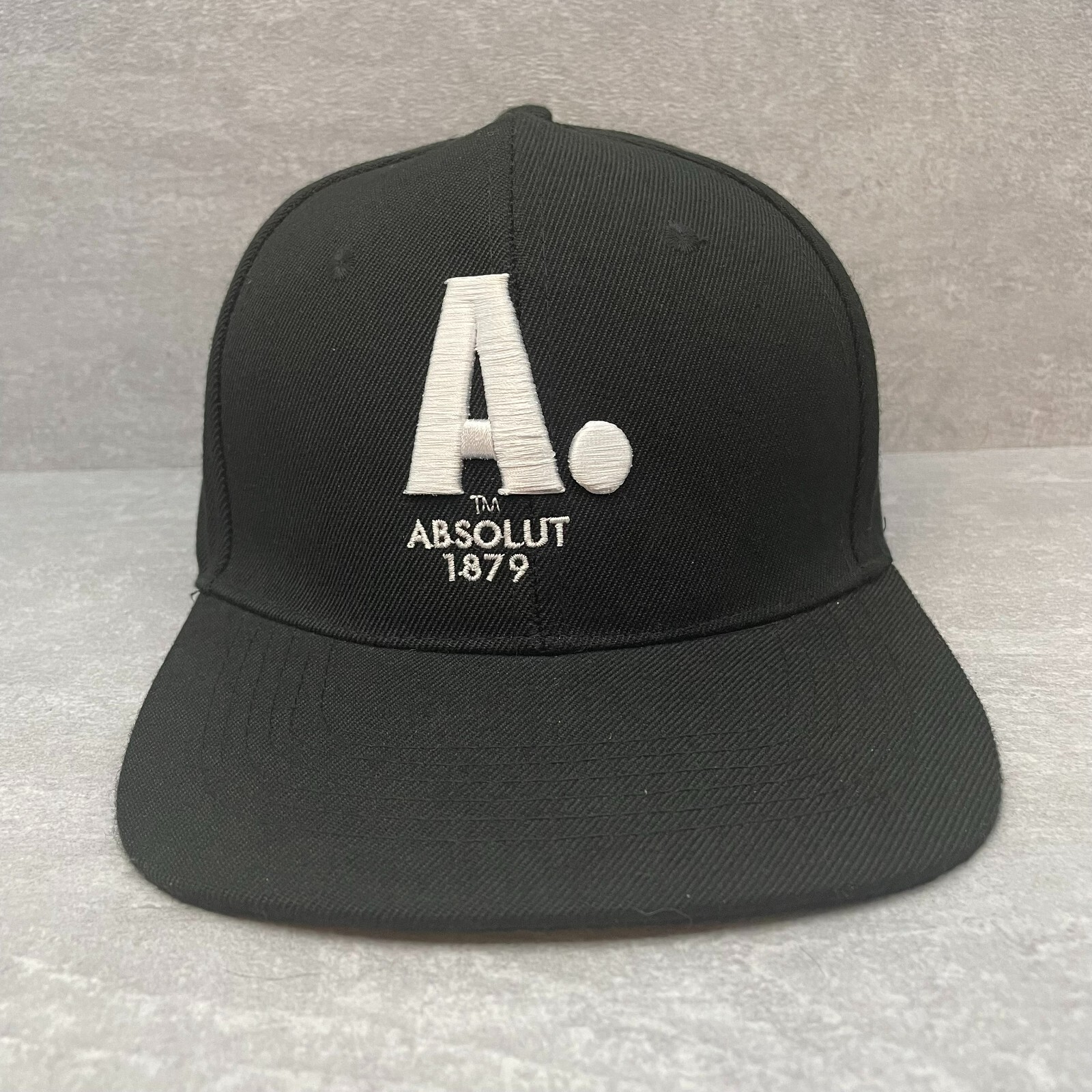 Absolut Vodka Hat Baseball Ball Cap Adjustable SNAPBACK Black ...