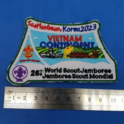 25th World Jamboree Korea 2023 Official Contingent patch / VIETNAM ...