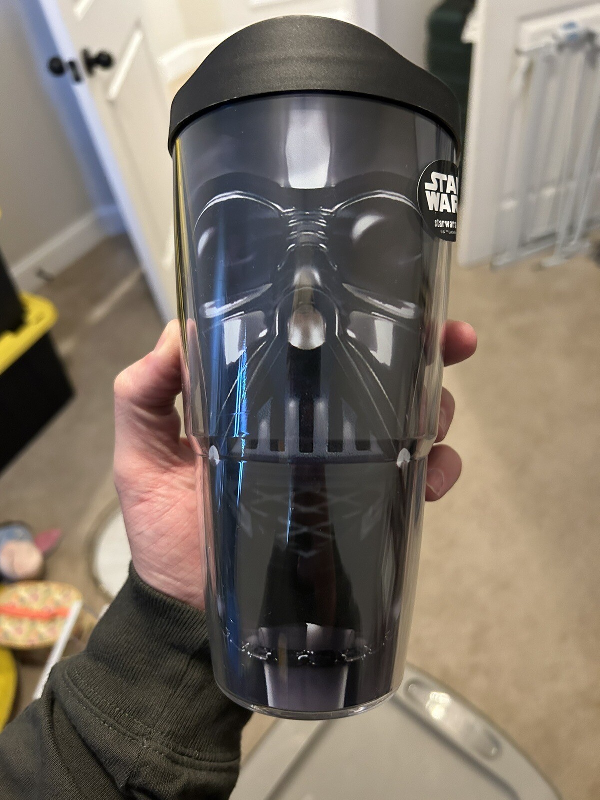 Darth Vader Star Wars Tervis 24oz Tumbler With Slide Close Lid Hot ...