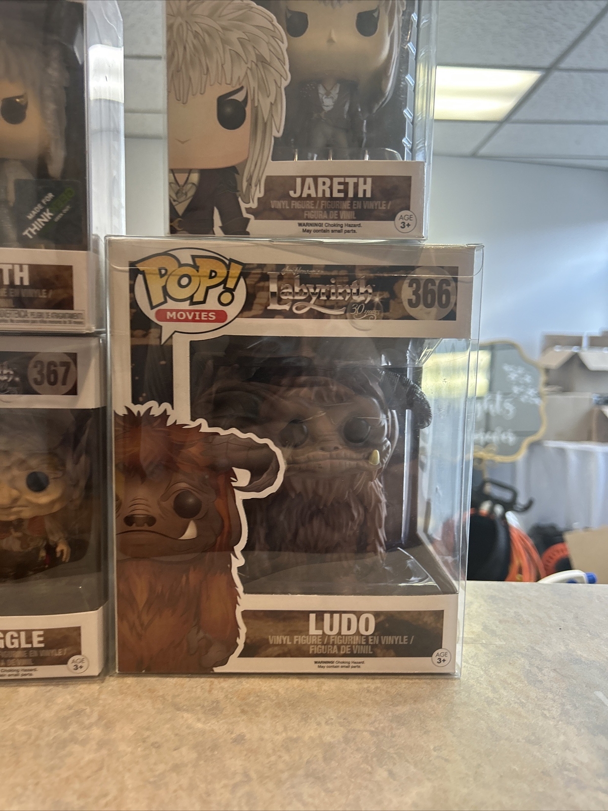 Funko Pop! Vinyl: Labyrinth - Jareth (Grey Outfit) - Hot Topic (HT ...