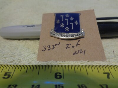 333rd Infantry NH Unit Crest, DI, DUI (DRAW#233) | eBay
