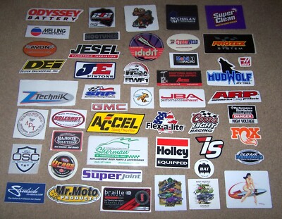 Lot Of Racing & Performance Company - Stickers NHRA NASCAR Hot Rod INDY ...