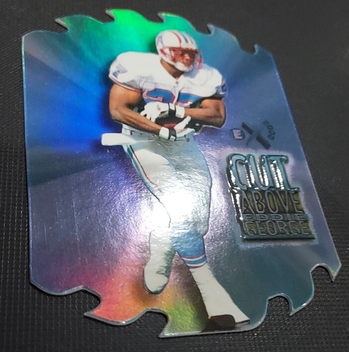 1997 Skybox E-X2000 Eddie George Cut Above SP Die Cut. Outstanding ...