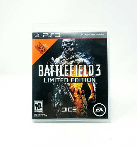 Battlefield 3 Limited Edition (PlayStation 3 2011) PS3 CIB Complete ...