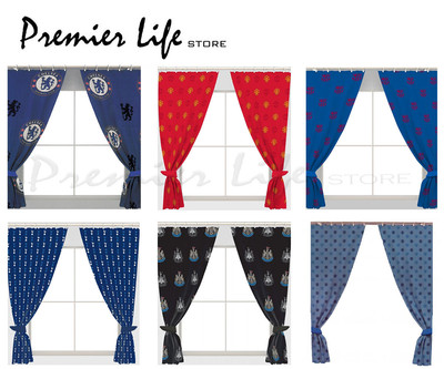 Football Curtains - 72 Inches Window Curtains Liverpool / Arsenal Gift ...