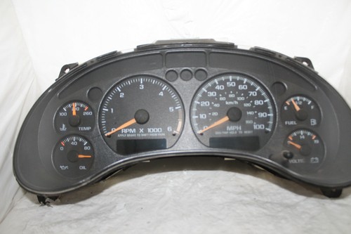 Speedometer Instrument Cluster 01-05 Blazer/Sonoma/Jimmy/S10/S15 ...