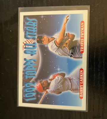 1993 Topps - 1992 Topps All Stars #404 Barry Larkin, Travis Fryman | eBay