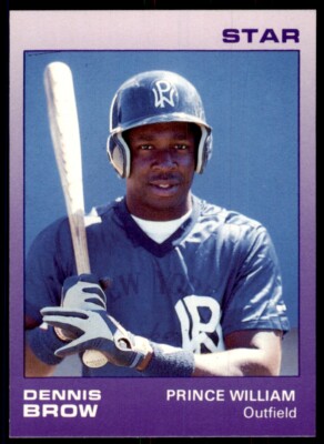 1988 Star Dennis Brow. Baseball Cards #4 | eBay