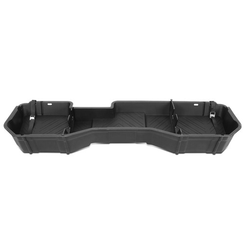 Fit 07-19 Silverado Sierra Crew Cab Under Seat Storage Organizer Tray ...