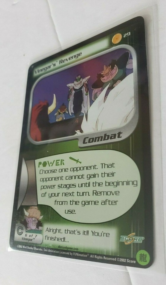 Dragon Ball Z CCG - Trunks Saga (2001) - You Pick (individual cards ...